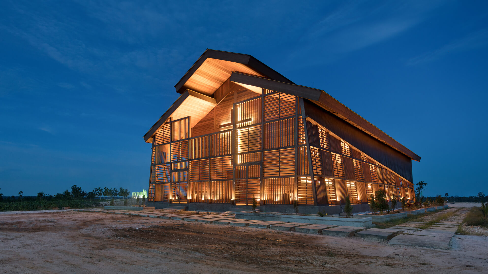 Oikumene Church Created Entirely In Repurposed Wood By TSDS In Indonesia