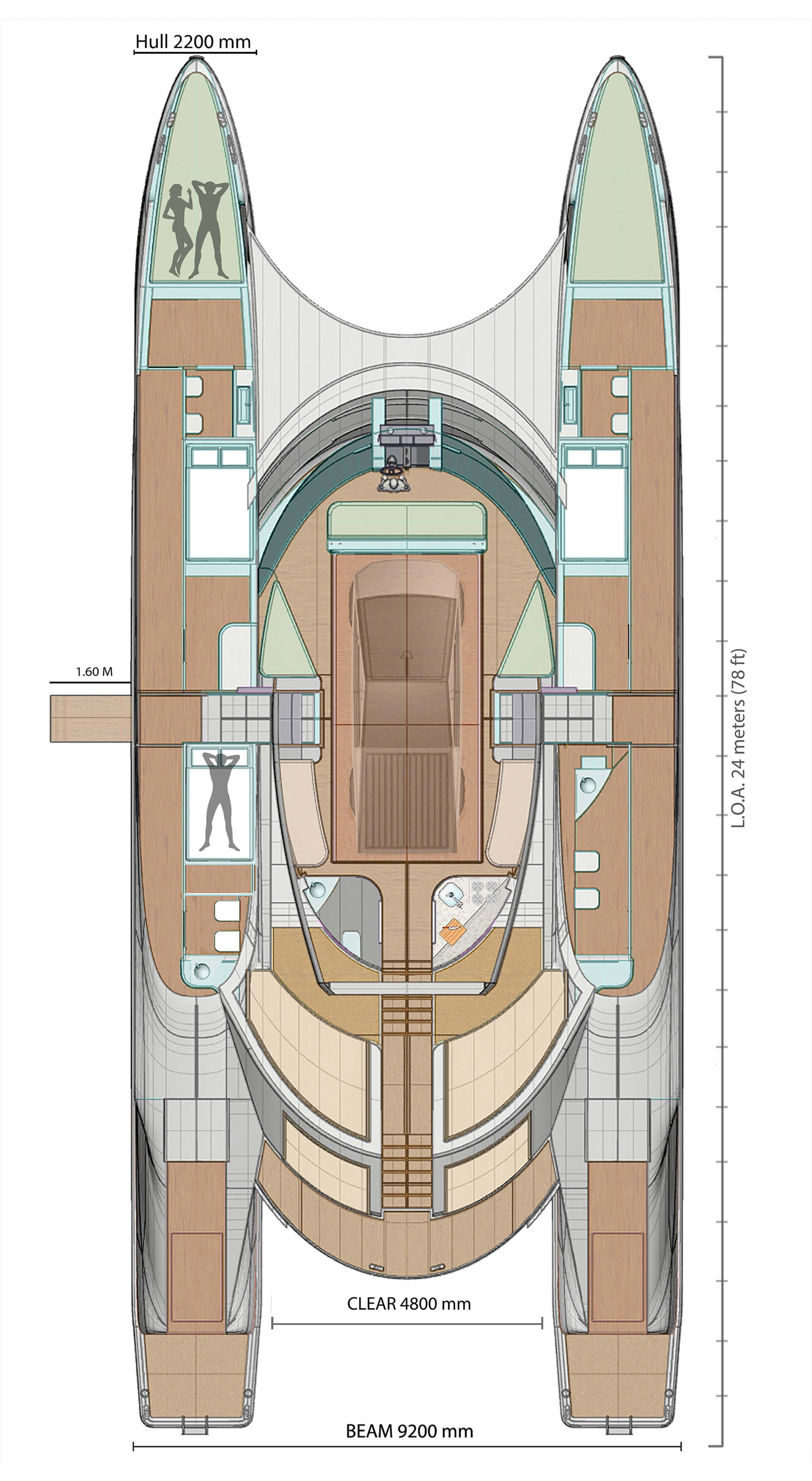 Lazzarini Design Studio’s ‘Pagurus’ is a ‘crab-shaped’ amphibious catamaran