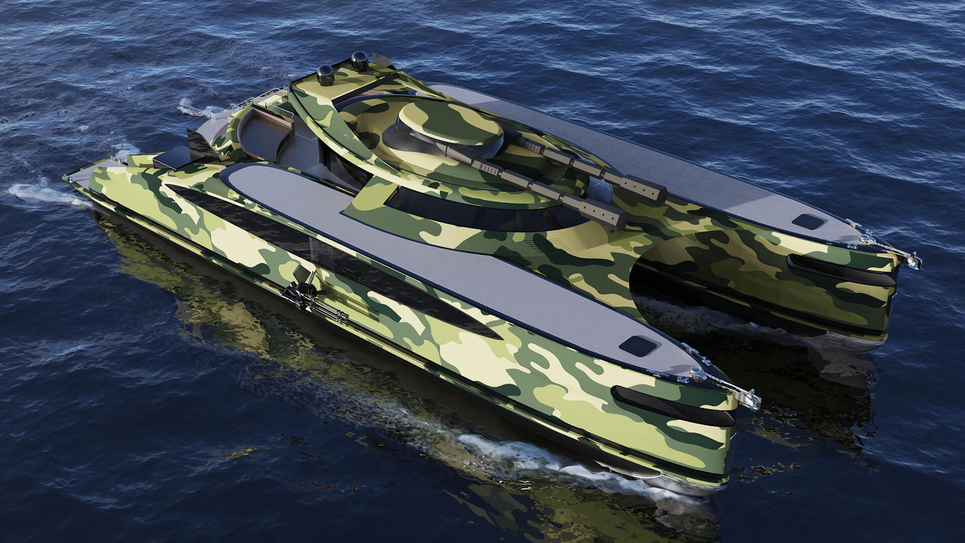 Lazzarini Design Studio’s ‘Pagurus’ is a ‘crab-shaped’ amphibious catamaran