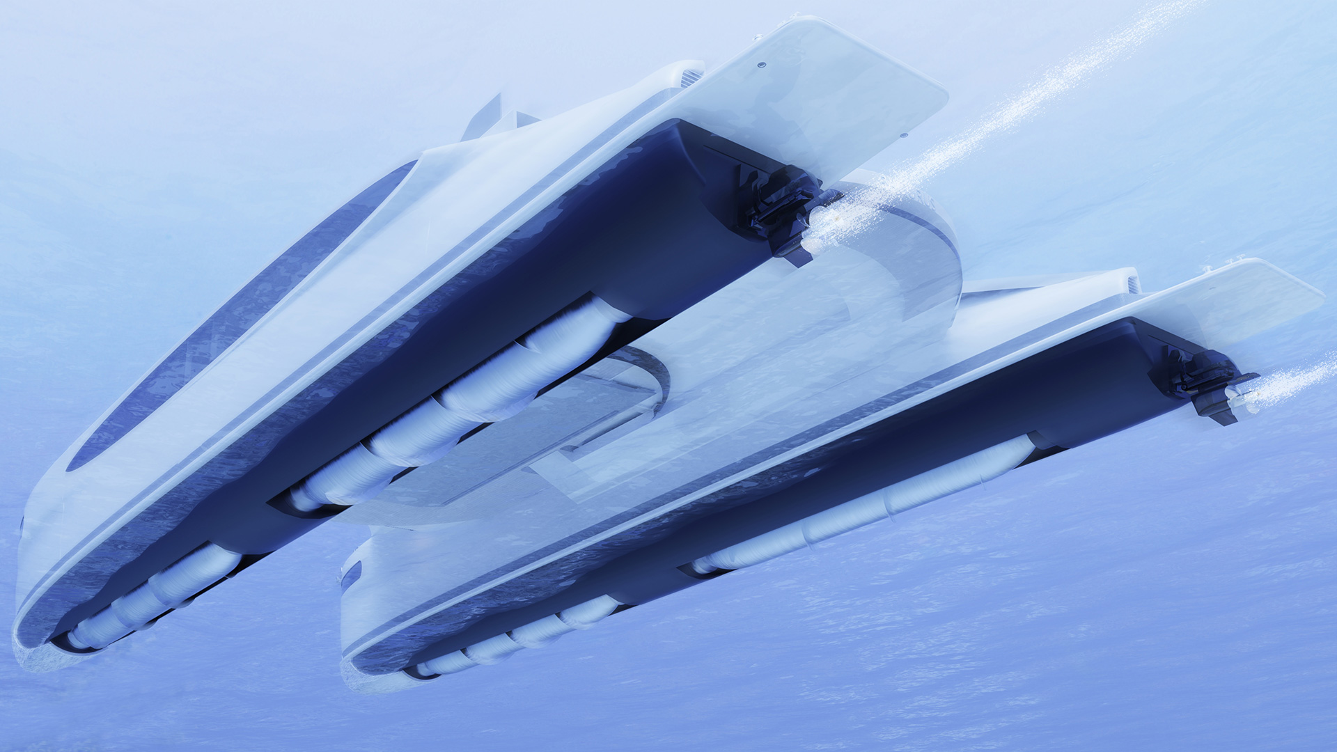 Lazzarini Design Studio’s ‘Pagurus’ is a ‘crab-shaped’ amphibious catamaran